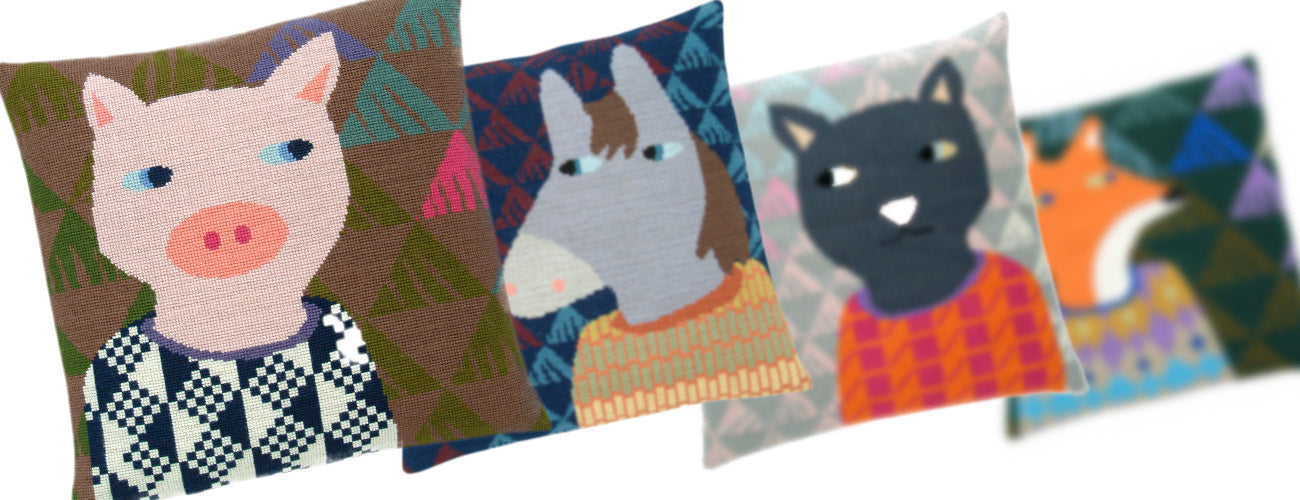 Fru Zippe Woollen Cross Stitch Kits – All About The Yarn